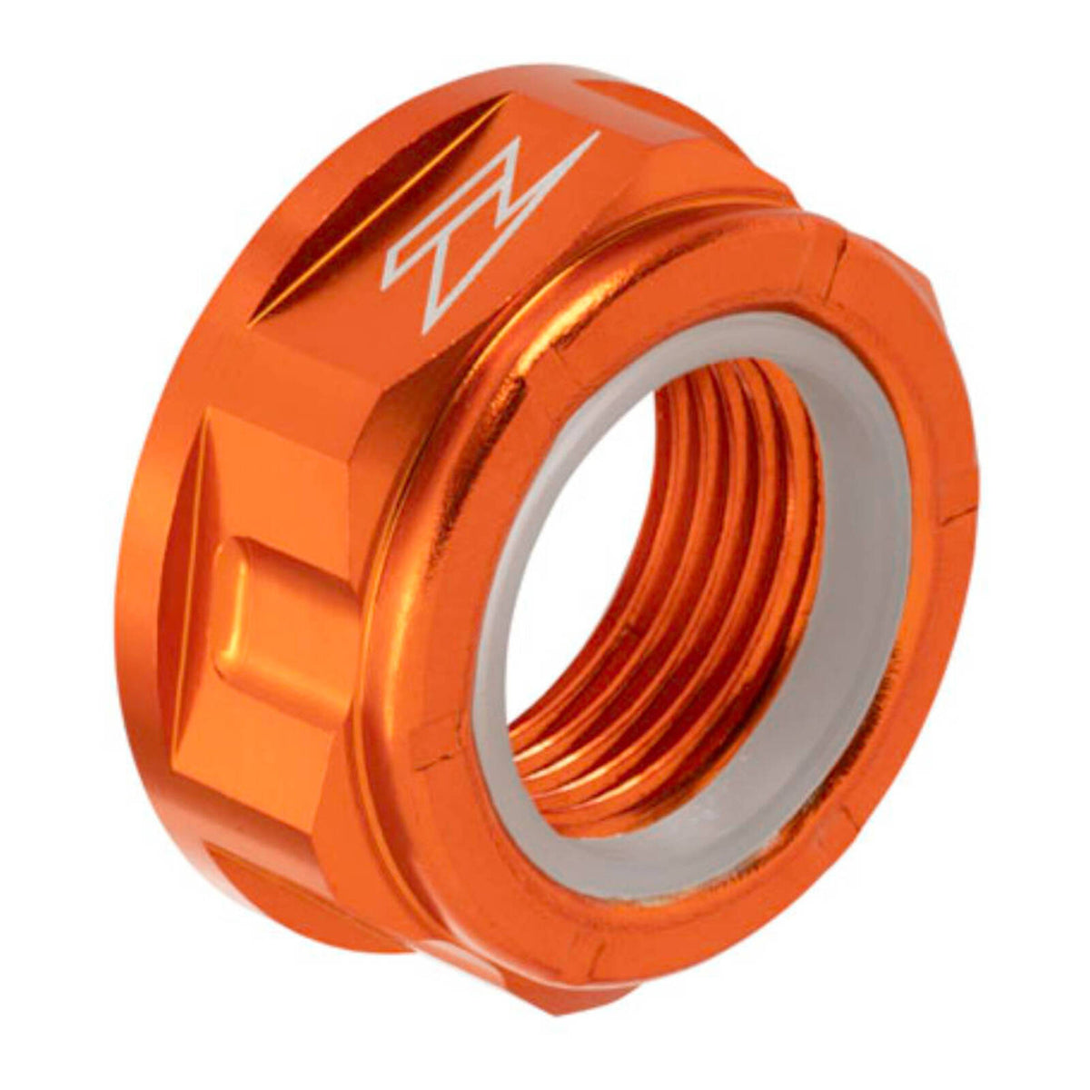 Zeta Axle Nut M20X30-P1.5 H13L - Orange – Casbolts Motorcycles