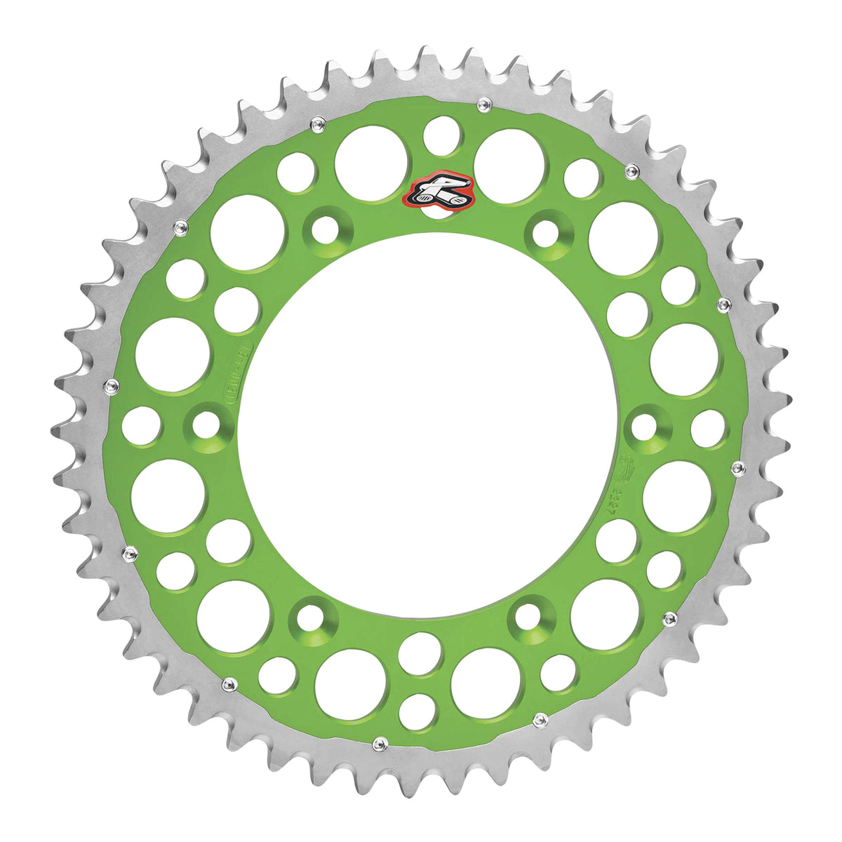Renthal Sprocket Twinring Green 52T Bi-Metal Grooved Packed – Casbolts ...